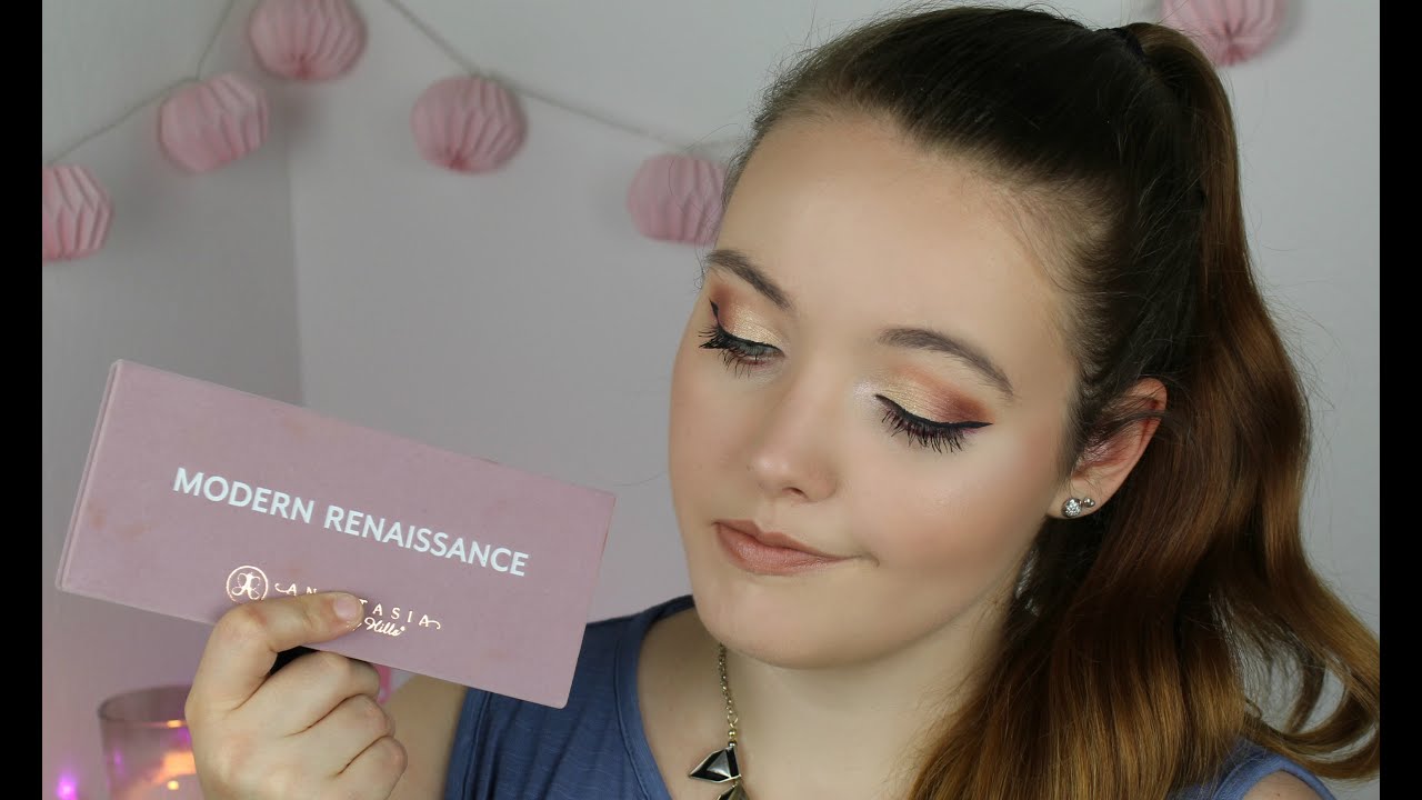 ABH MODERN RENAISSANCE MAKE UP LOOK ♥ - YouTube