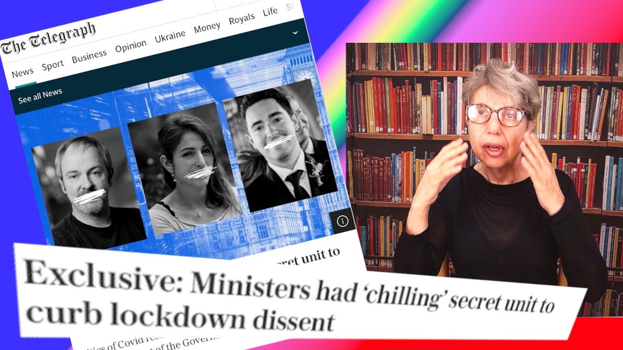 Telegraph reports on a secret Government disinformation unit - YouTube