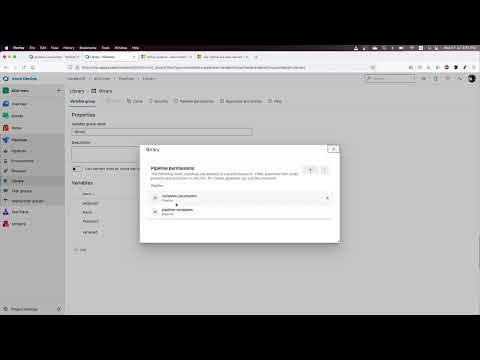 Pipeline basics - create and use variables and parameters - YouTube