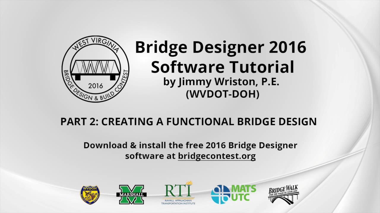 Part 2: Creating a Functional Bridge Design - YouTube