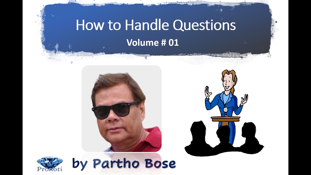 How to Handle Questions - YouTube
