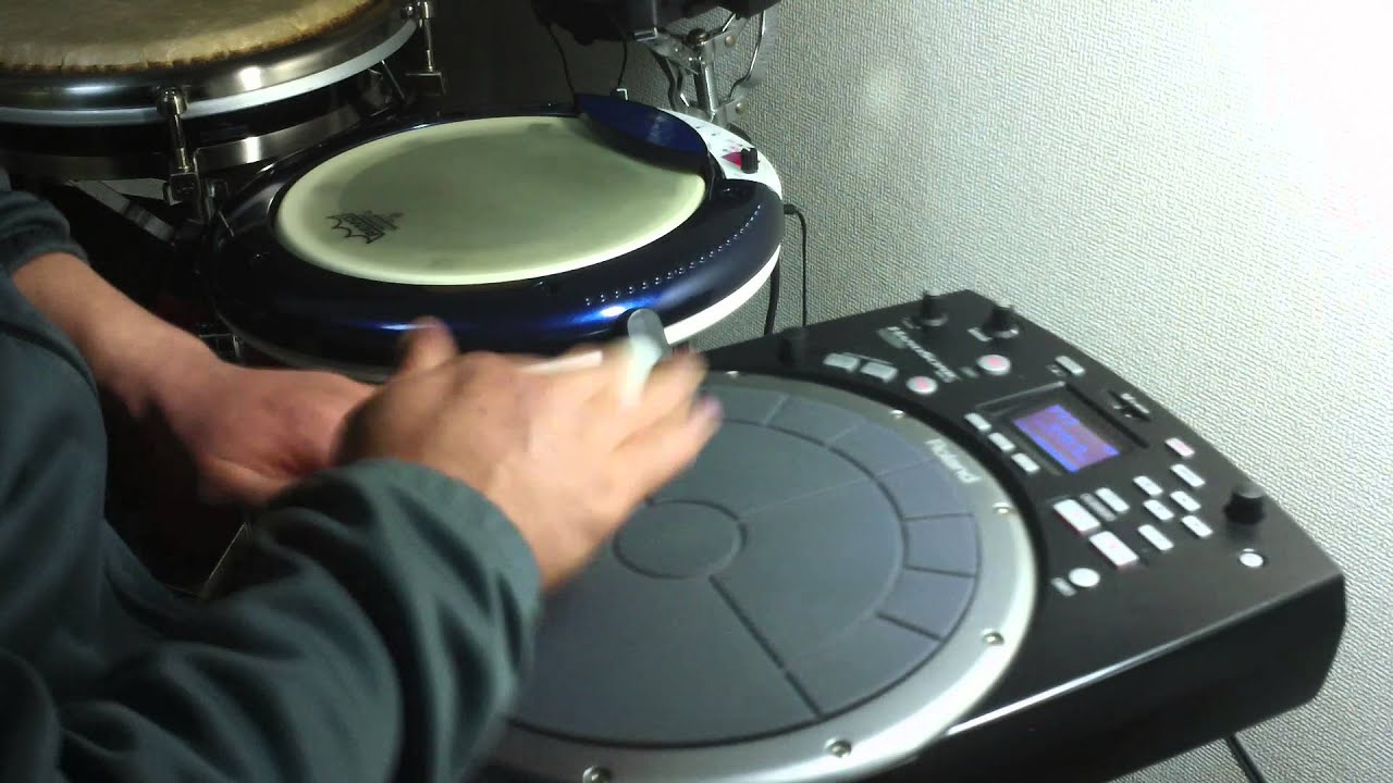 Roland handsonic HPD-20 - YouTube