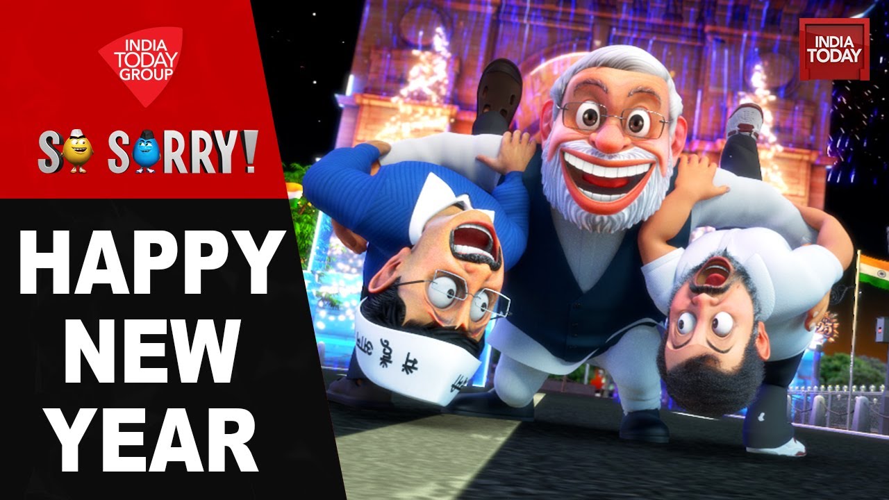 So Sorry | Happy New Year 2025 | Arvind Kejriwal | PM Modi | Rahul ...