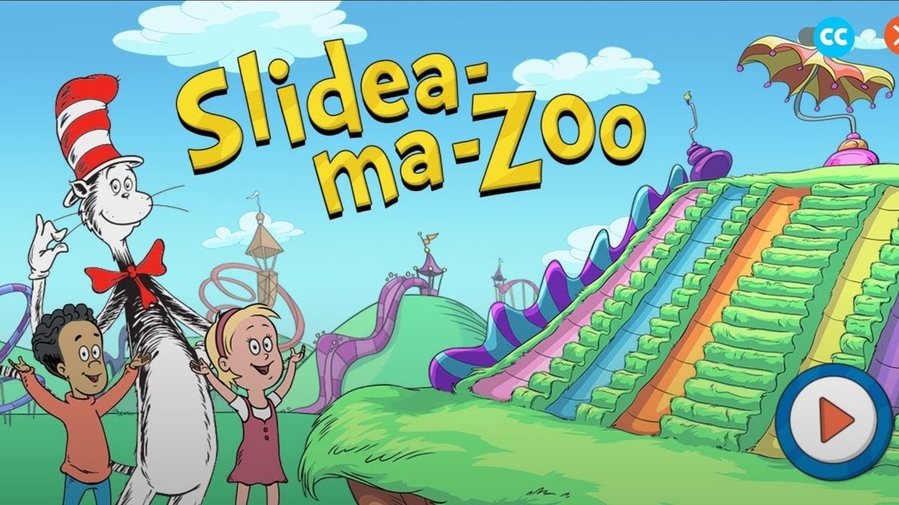Slide Into Fun with The Cat in the Hat! | Slidea-Ma-Zoo Game Adventure ...