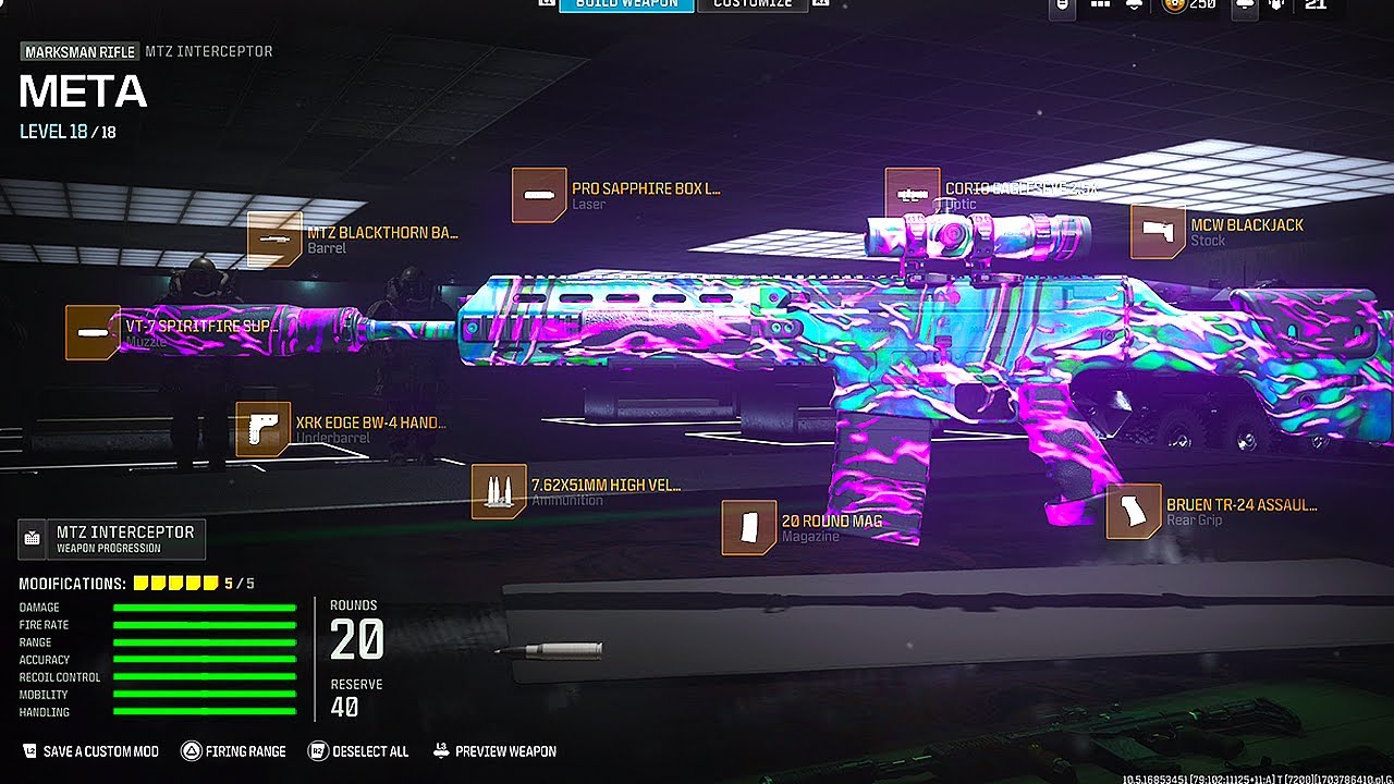 the BEST MTZ INTERCEPTOR Loadout in WARZONE 3! 😯 (Best MTZ INTERCEPTOR ...