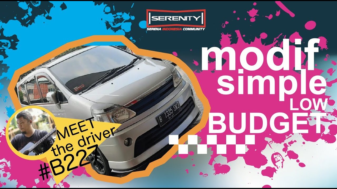 RUMORS Eps #01 ( Ruang Modifikasi membeR Serenity ) modif serena c24 ...