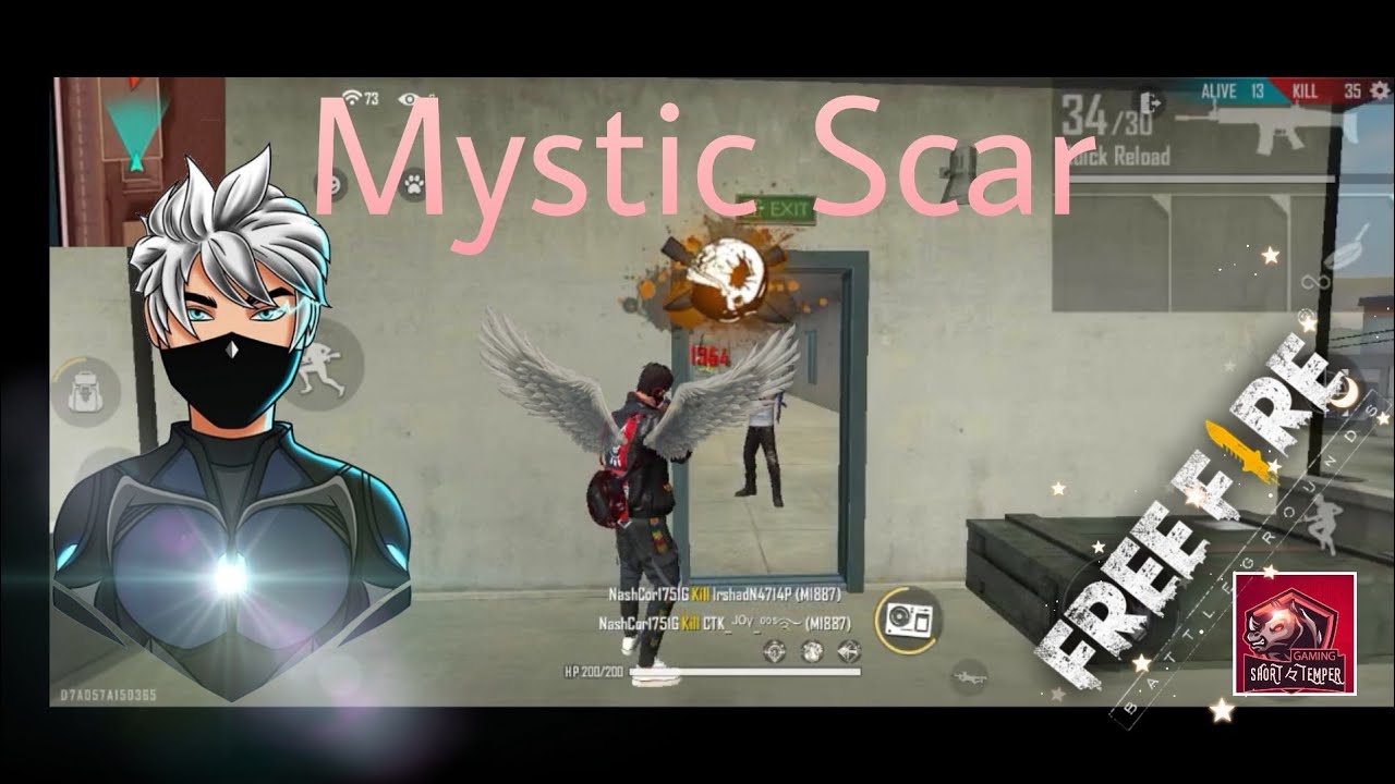 New mystic Scar drag king?? //Garena free fire🔥 - YouTube