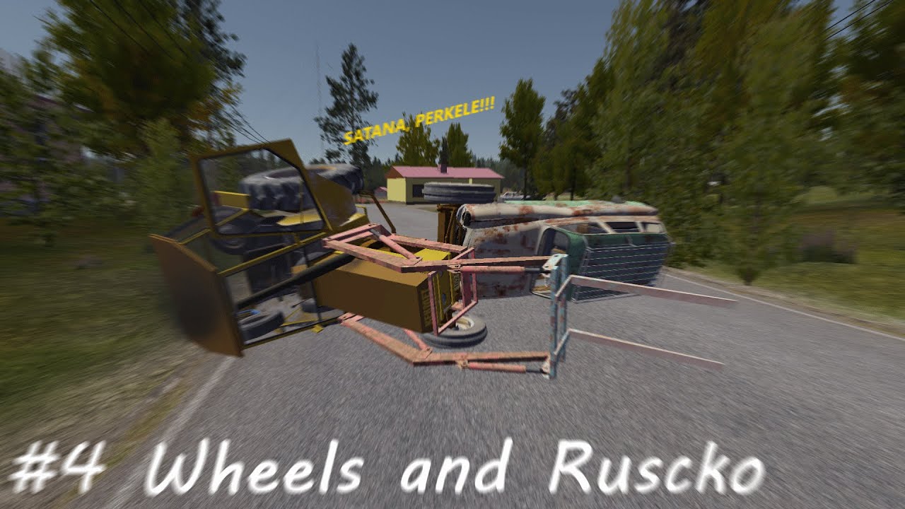 My Summer Car #4 Wheels and Ruscko 1/2 - YouTube
