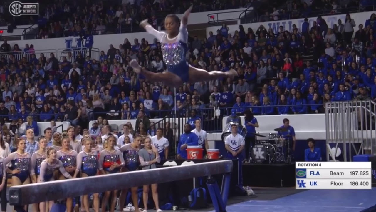 Trinity Thomas Beam Florida @ Kentucky 2020 9.950 - YouTube