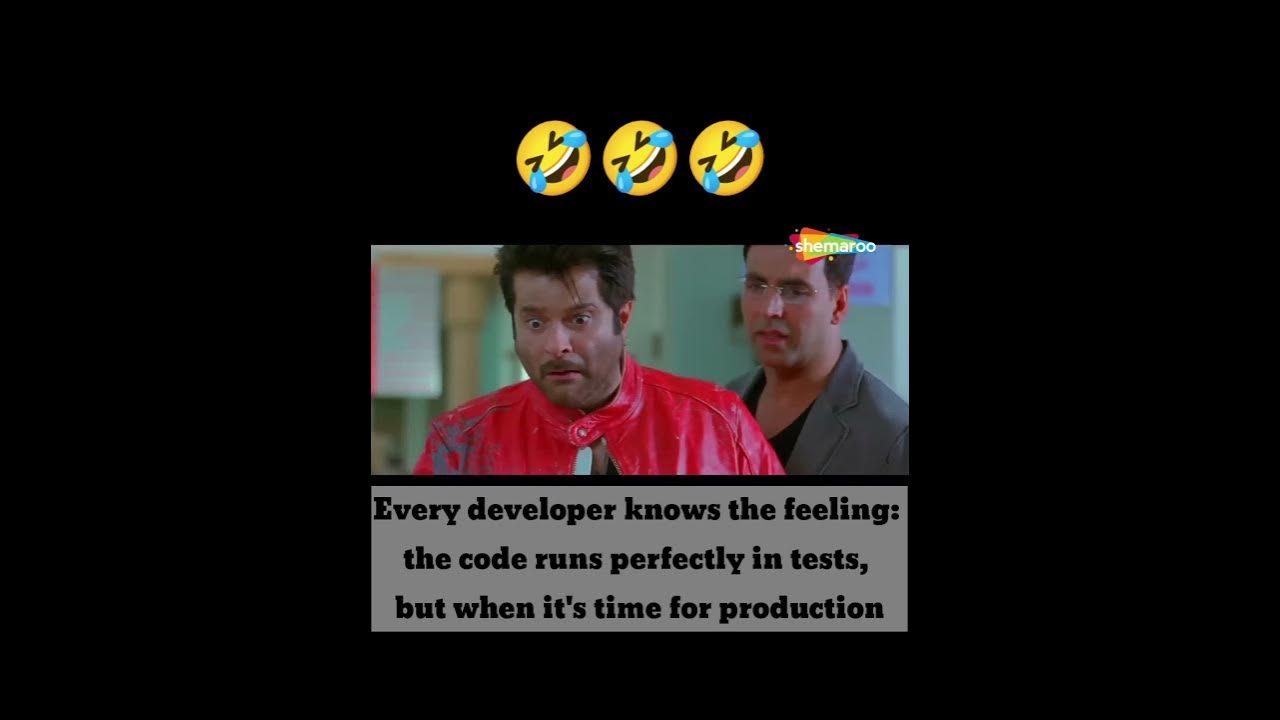 Perfect Code Not On Production Day Devlife Codingmemes Youtube