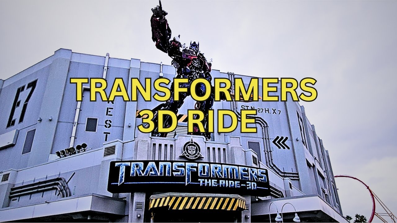[2023] Transformers: The Ride 3D - 4K 60FPS POV | Universal Studios ...