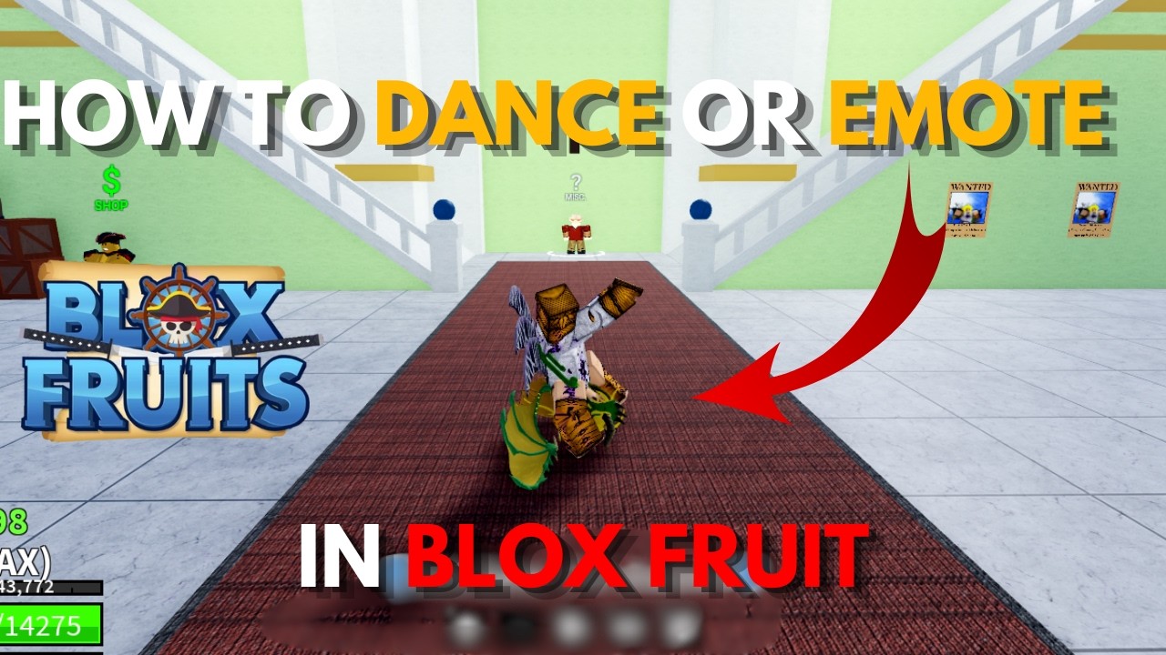 How To Dance or Emote Like Admin In Blox Fruits (2025) - YouTube