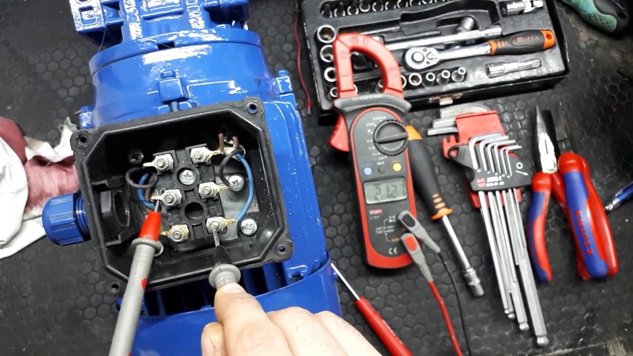 Test of electric motors (OHM METER İLE MOTOR SAĞLAMLIK KONTROLÜ) - YouTube