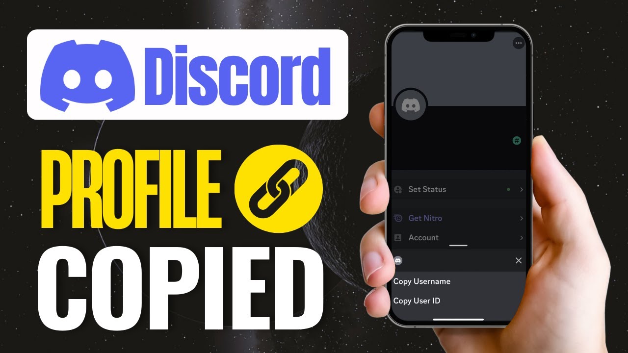 How to Copy Discord Profile Link On Mobile (iOS & Android) - YouTube