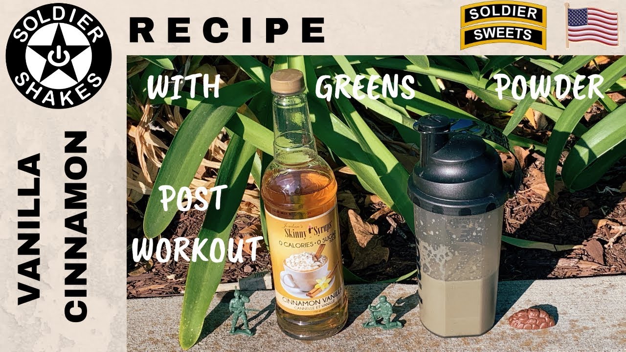 Vanilla Cinnamon Shake Post Workout (BPI Sports Whey Protein Powder ...
