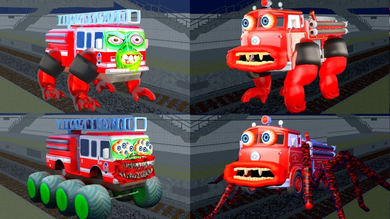Compilation There's Horror Secret Place Ladder Truck VS Fire Truck 😱 SAKURA SCHOOL SIMULATOR ...