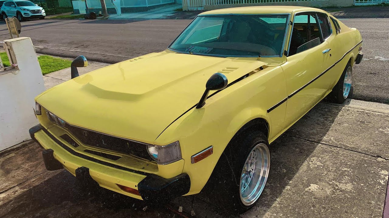 Removing 20R engine | Toyota RA29 | Celica Liftback - YouTube