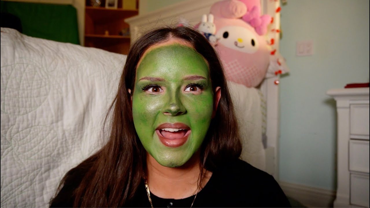 Elphaba makeup tutorial - YouTube