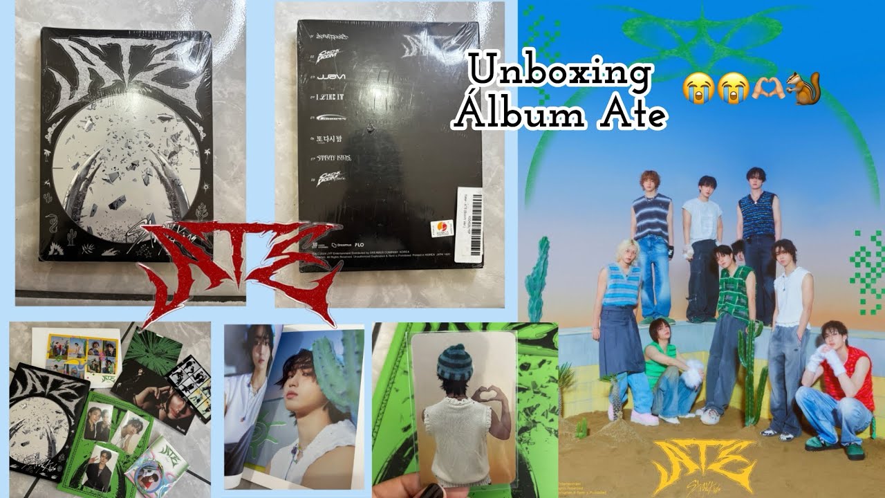 29.Album unboxing ate(boom ver.) ⭐️ - YouTube