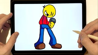 COMO DIBUJAR A Blockhead | FNF MODS | Doovi