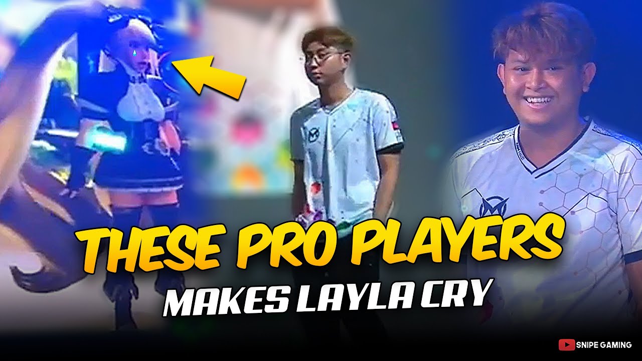 WHEN THESE PRO PLAYERS MAKES LAYLA CRY. . . 😮 - YouTube