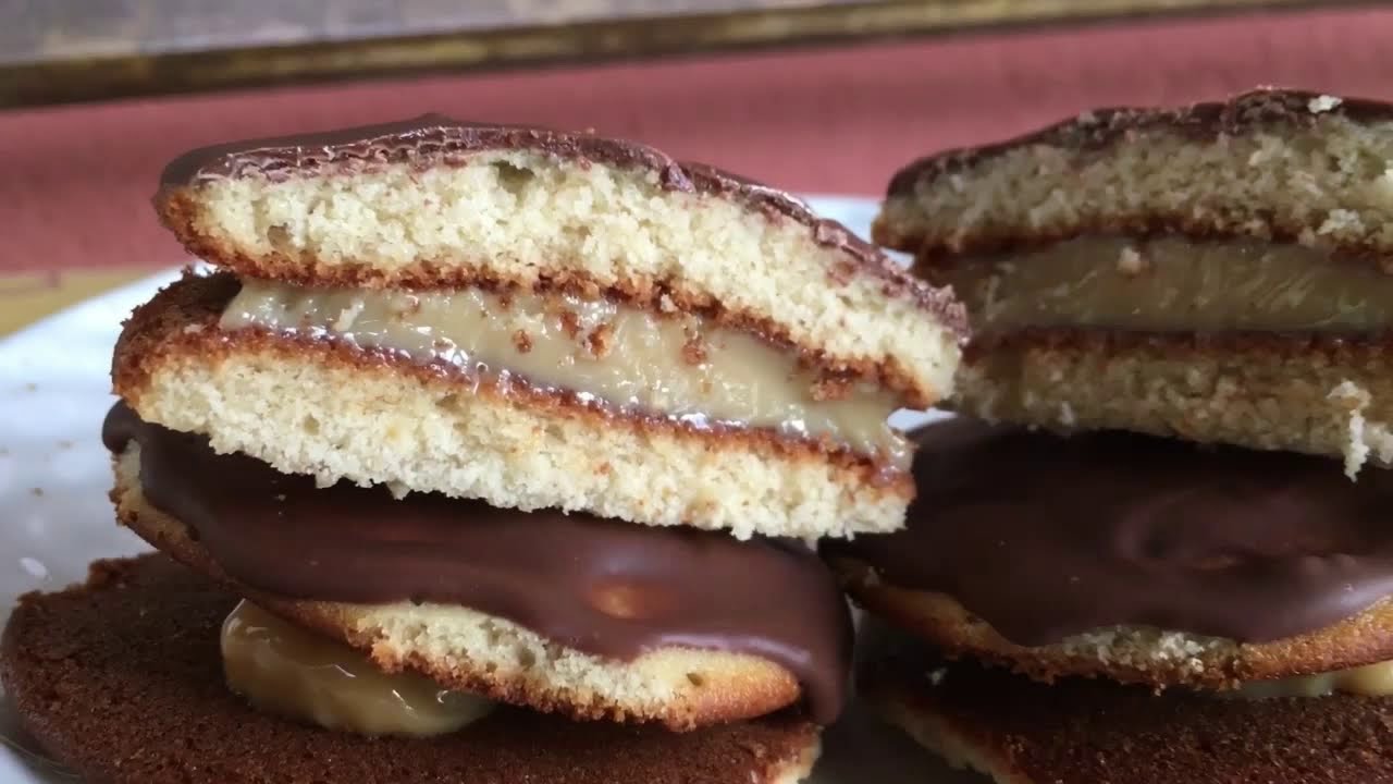 ALFAJORES YO YO URUGUAYOS DELICIOSOS Y BIEN FÁCILES! - YouTube