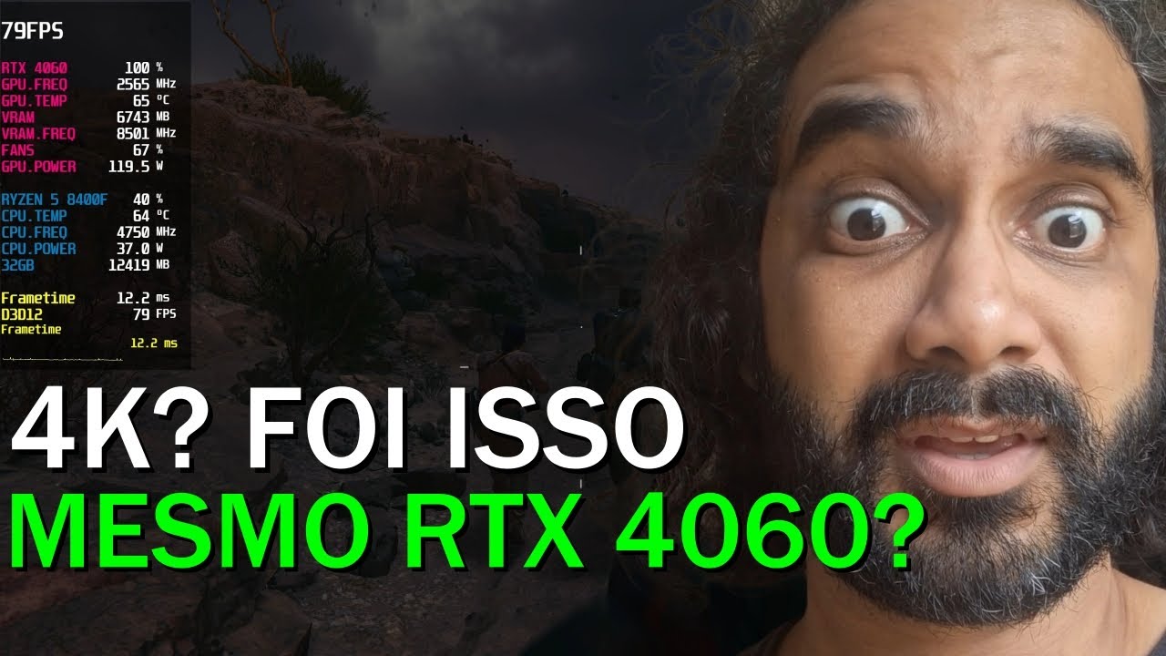 TODO O PODER DA RTX 4060 NO CALL OF DUTY BLACK OPS 6 EM 1080p, 2K E 4K ...