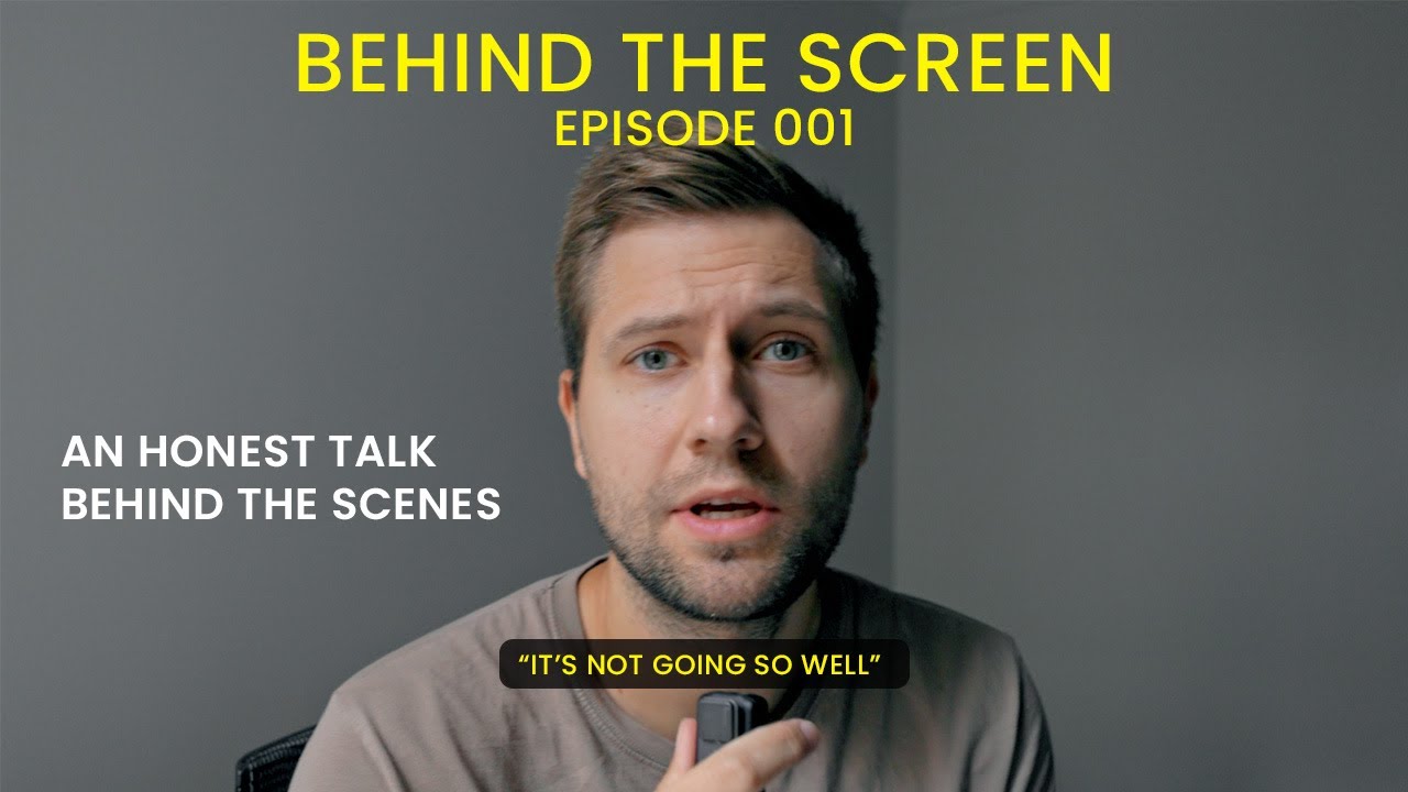 Behind The Screen 01 // It's not going well - YouTube