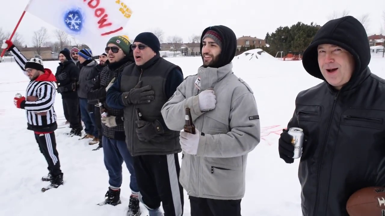 Snowbowl - National Anthem Pre-Game - YouTube