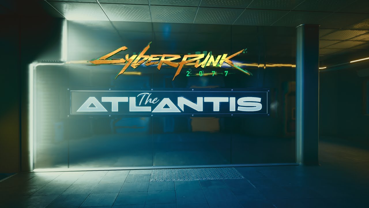 How To Get Into The Atlantis Bar In Cyberpunk 2077 - YouTube