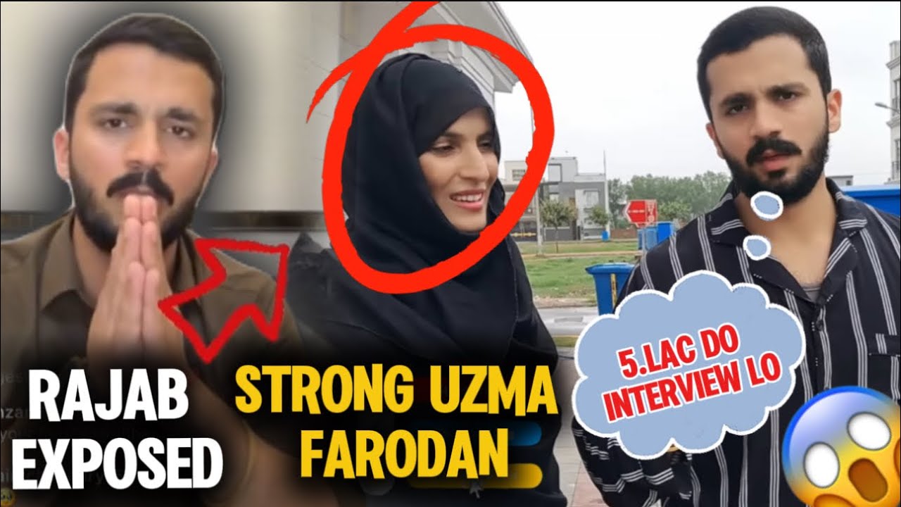 Rajab Butt expose Strong Uzma😱Rajab Crying😢⁠@rajabbutt94 - YouTube
