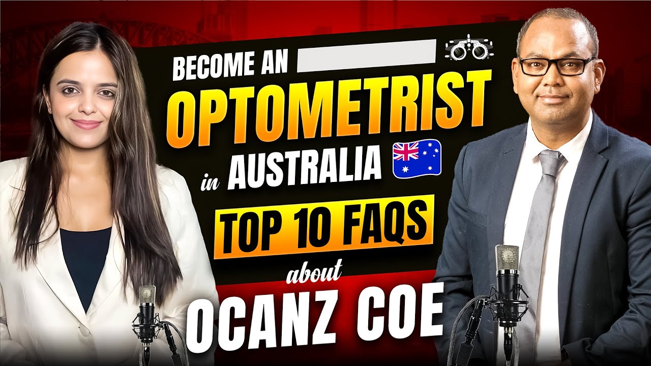 Top 10 FAQs about the OCANZ COE Exam | How to become an Optometrist in ...