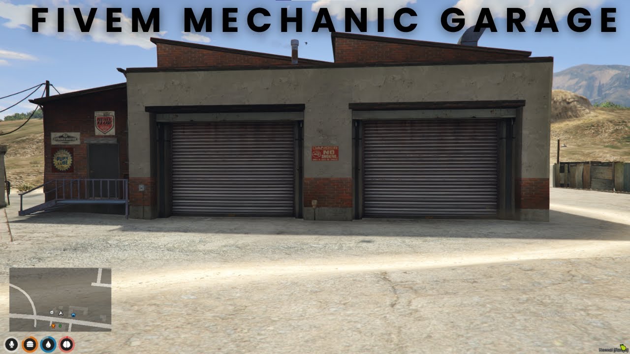 Fivem mechanic garage | Fivem Mods | Interior & map for Roleplay ...