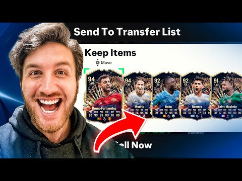 MattHDGamer: I Packed 20 Team of the Season Live Players in a FC 24 ...