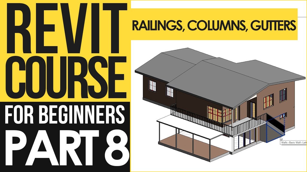 Revit Course for Beginners – Revit Tutorials to Learn BIM Fast | Part 8 ...