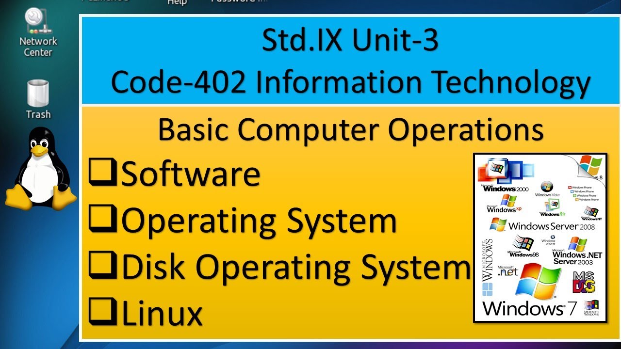 Unit 3 Session 3 Basic Computer Operations Class 9 YouTube Unit 3 Session 3 Basic Computer Operations Class 9 YouTube