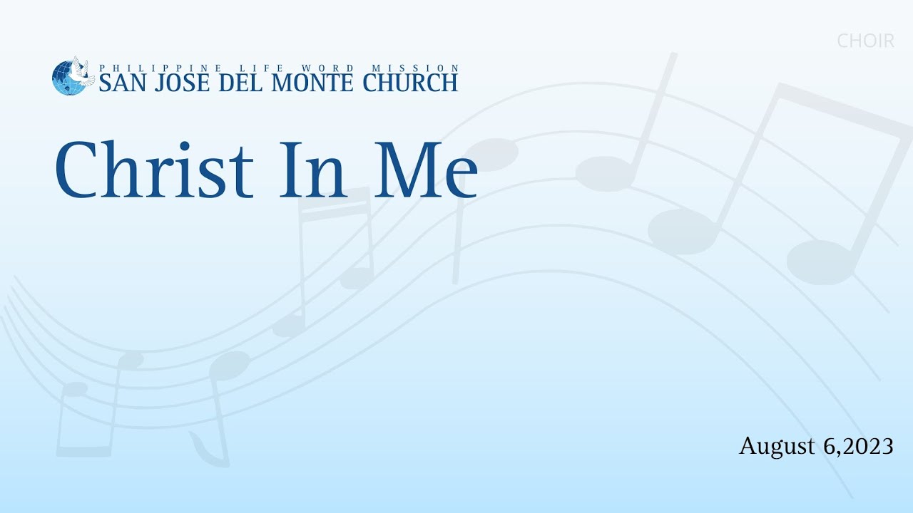 Christ in Me - YouTube