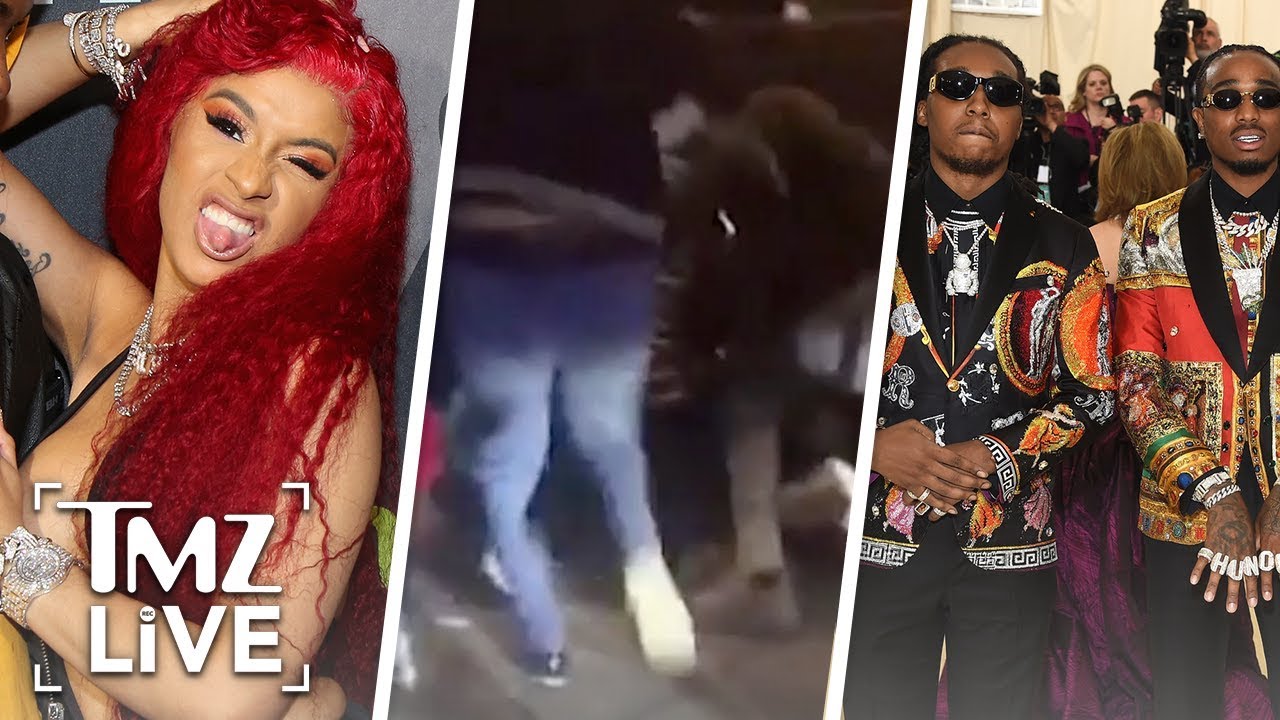 Cardi B & Migos: No Charges In Met Gala Attack | TMZ Live - YouTube
