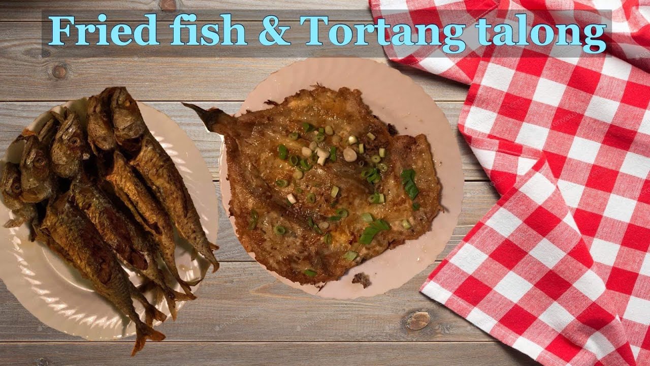 Typical Filipino Breakfast | Fried Fish & Tortang Talong w/ Giniling na ...