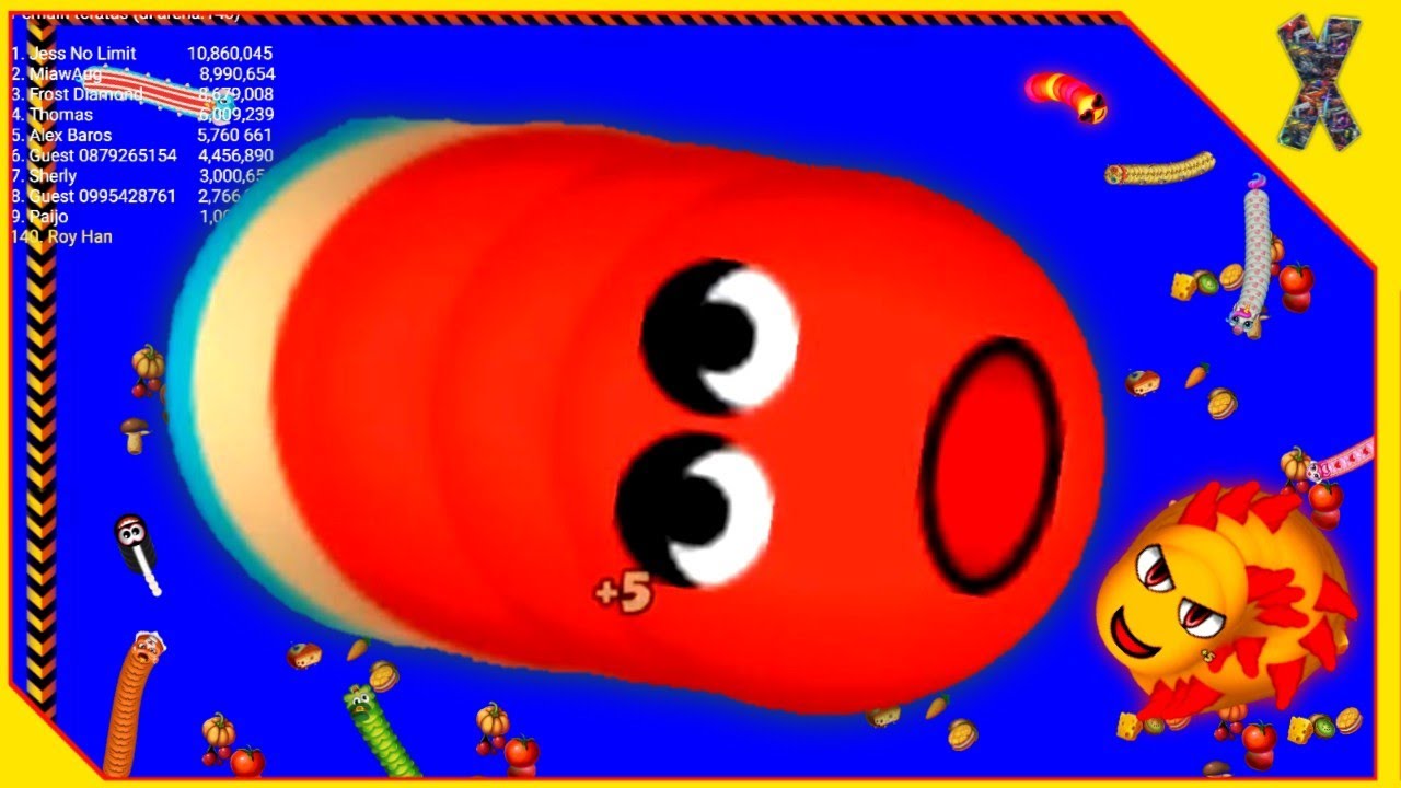 Worms Zone Magic 🐍 Tiny Worm Hunting Giant Worms - Epic Worms Zone.io ...