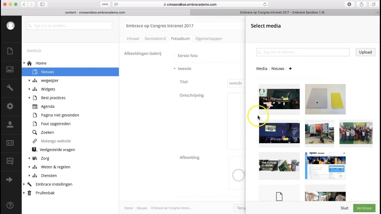 Umbraco Tutorial 1 Toevoegen Van Een Nieuwsbericht Youtube