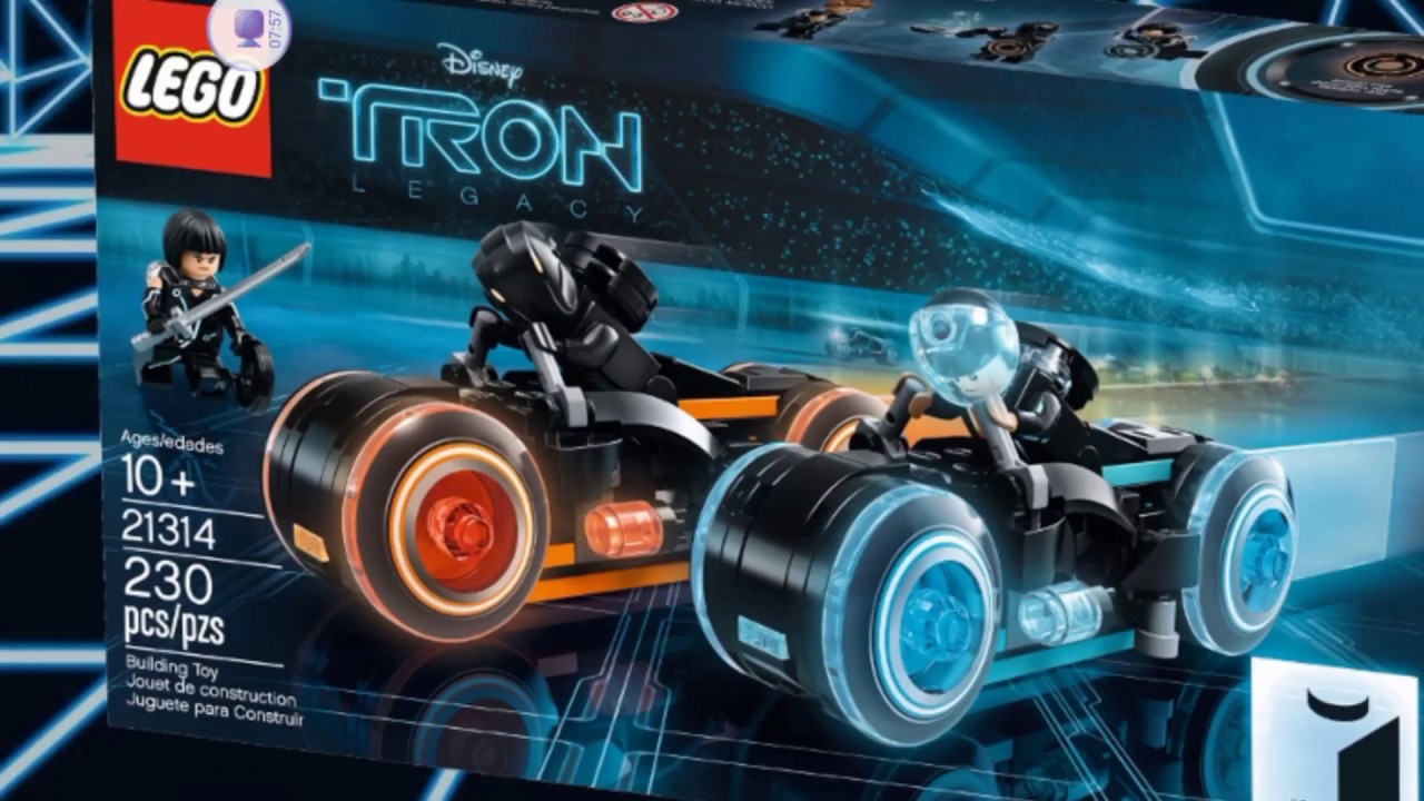 ANALYSIS: LEGO Ideas 21314 TRON Legacy Light Cycles! - YouTube