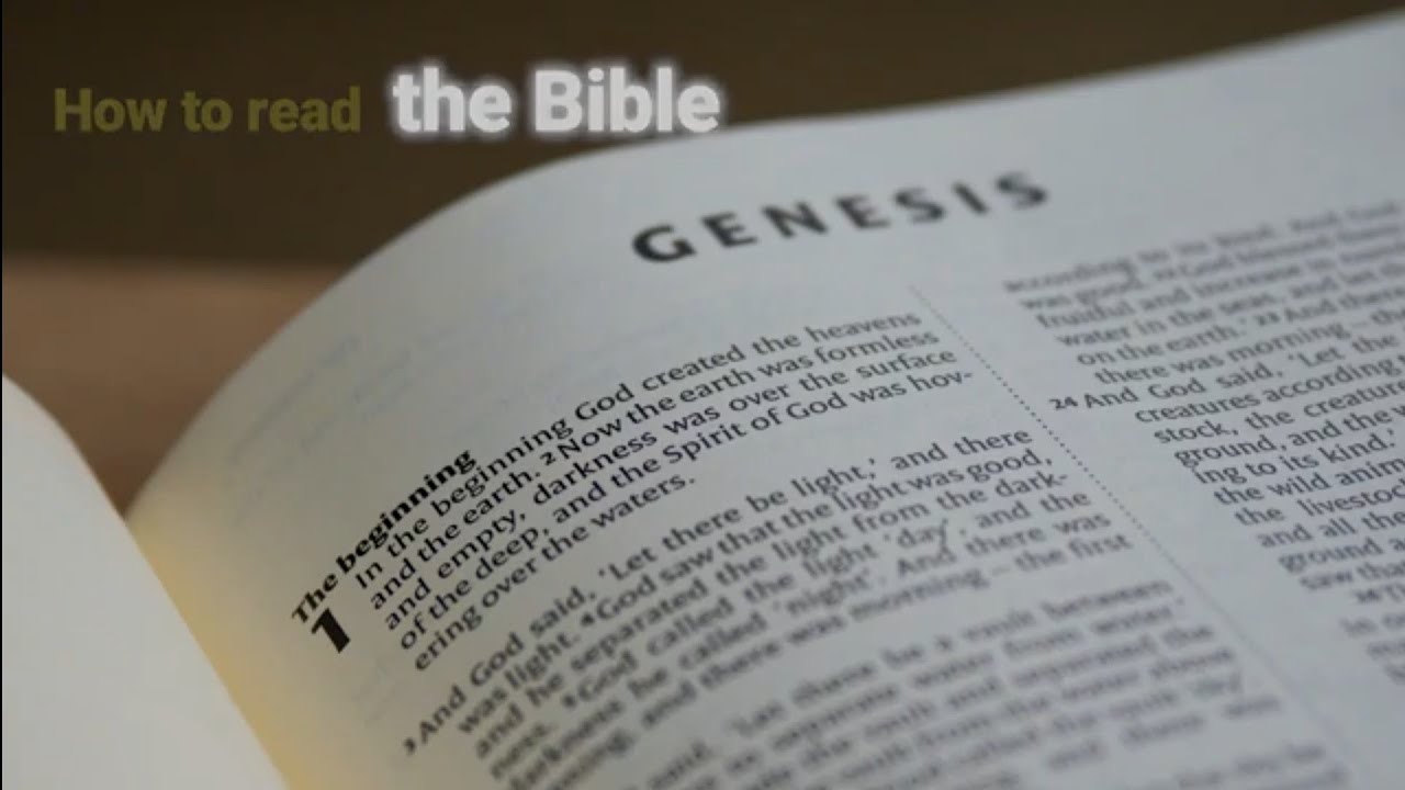How to read the Bible - Part 1 - YouTube