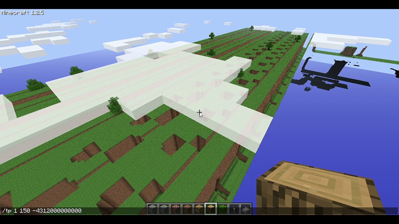 Minecraft: More exploration on 1.2.5 64-bit mod - YouTube