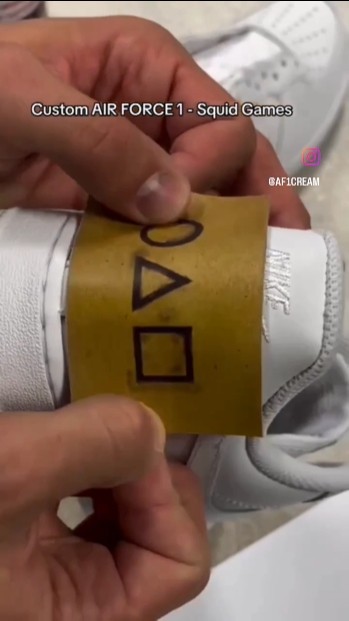 🤯Nike air☑️ x squid game🈹= customize🤯💥 #sneakers #squidgame - YouTube