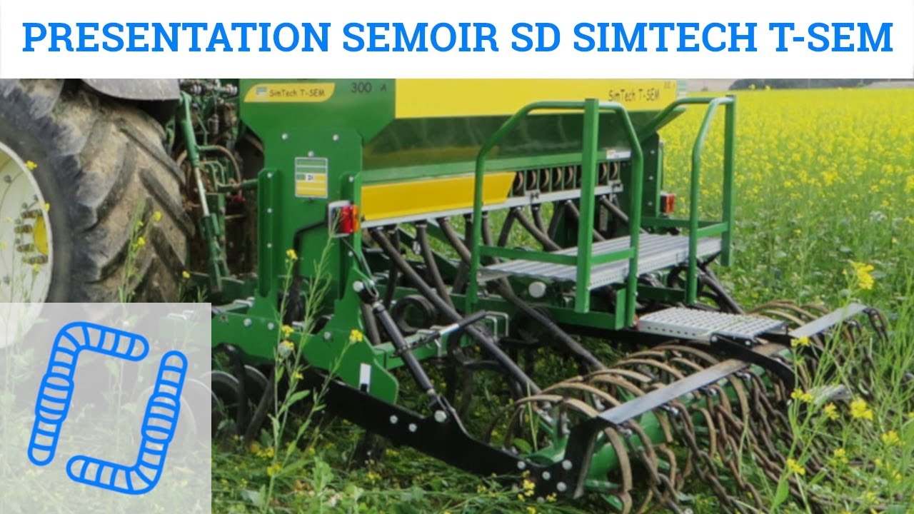 Semoir direct SIMTECH T-SEM - SIMA 2019 - YouTube