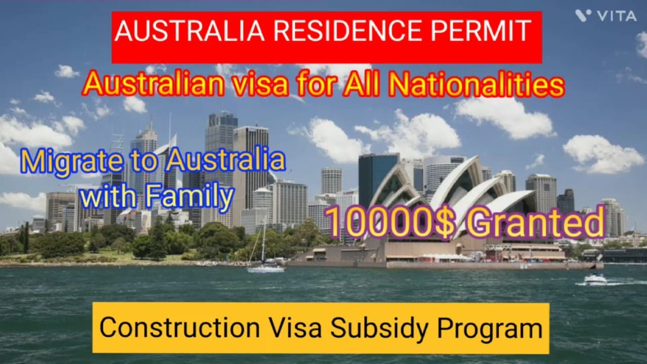 Australia work permit 2023 | Work Visa with Permanent Residence ...