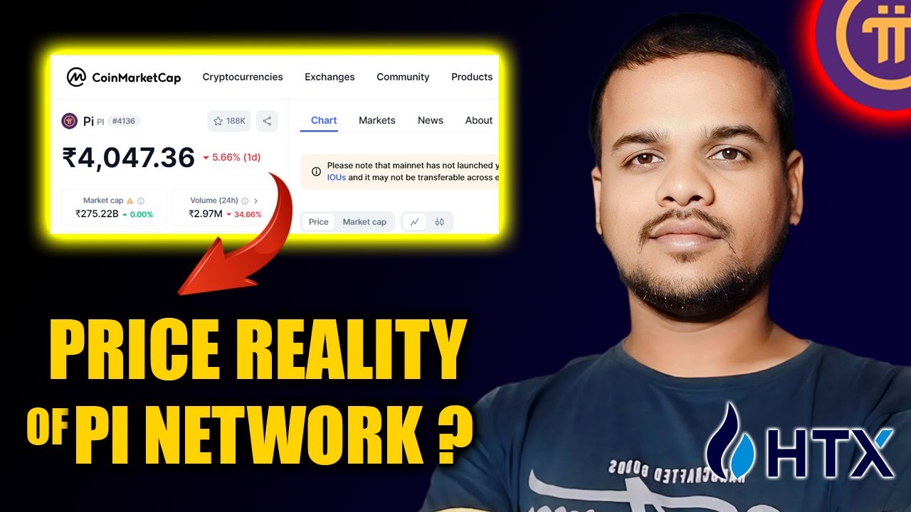 Does the pi coin price really cross 4000 in INR ? Pi Price Explained on ...