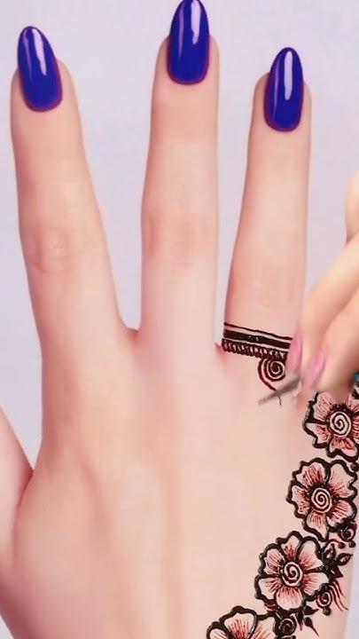 Unique And Beautiful Design Sanaprocreation Henna Hennainspiration حناءهندية Youtube