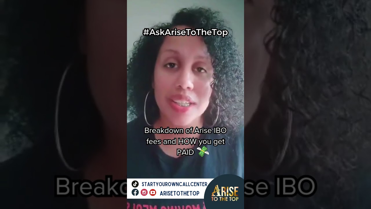 AskArisetotheTop IBO Fees That We Pay ARISE YouTube AskArisetotheTop IBO Fees That We Pay ARISE YouTube